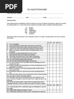 Anger Assessment Questionnaire | PDF | Anger