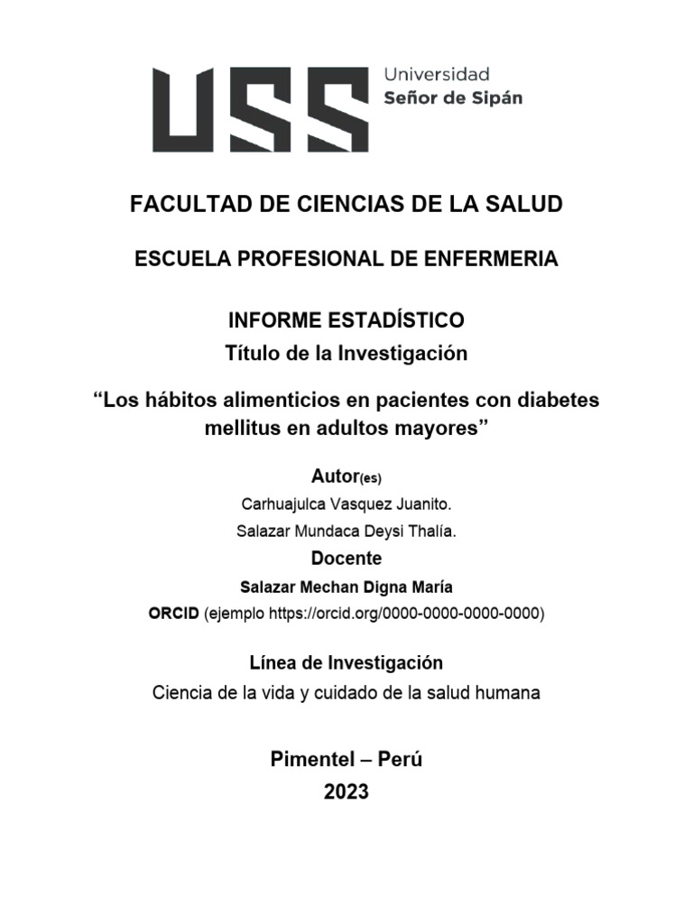 Carhujaulca_Vasquez_Salazar_Mundaca_Abance 1 | PDF | Muestreo ...