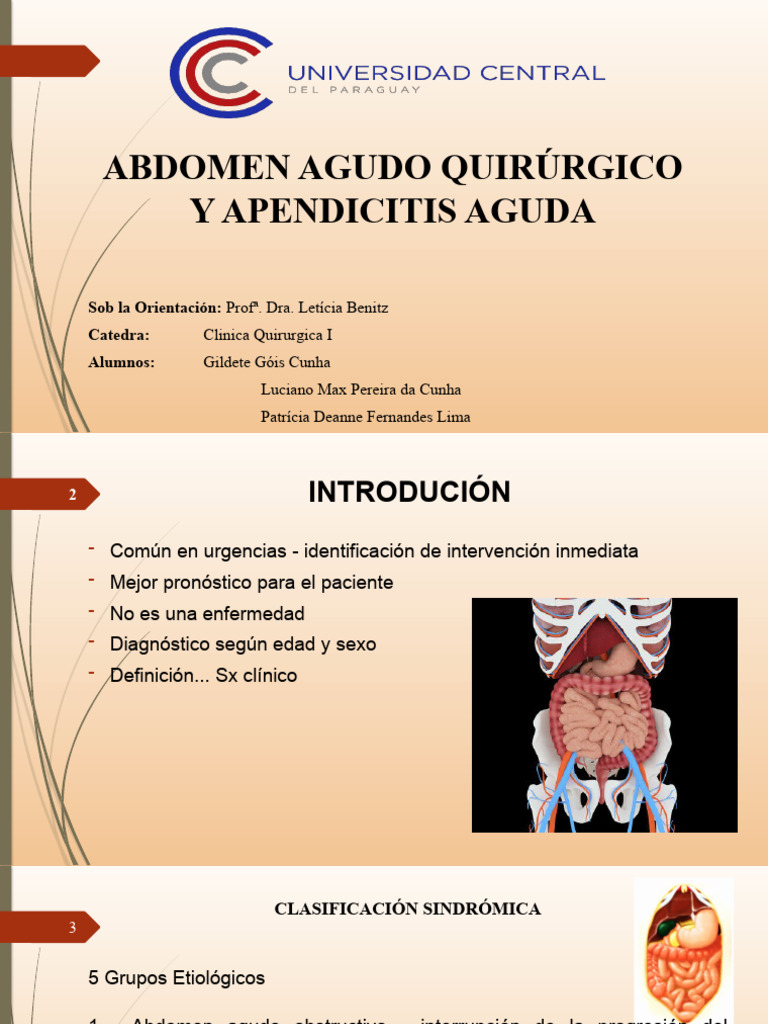 Abdomen Agudo y Apendicitis Aguda-1 | PDF | Especialidades Medicas ... Abdomen Agudo y Apendicitis Aguda-1 | PDF | Especialidades Medicas ...
