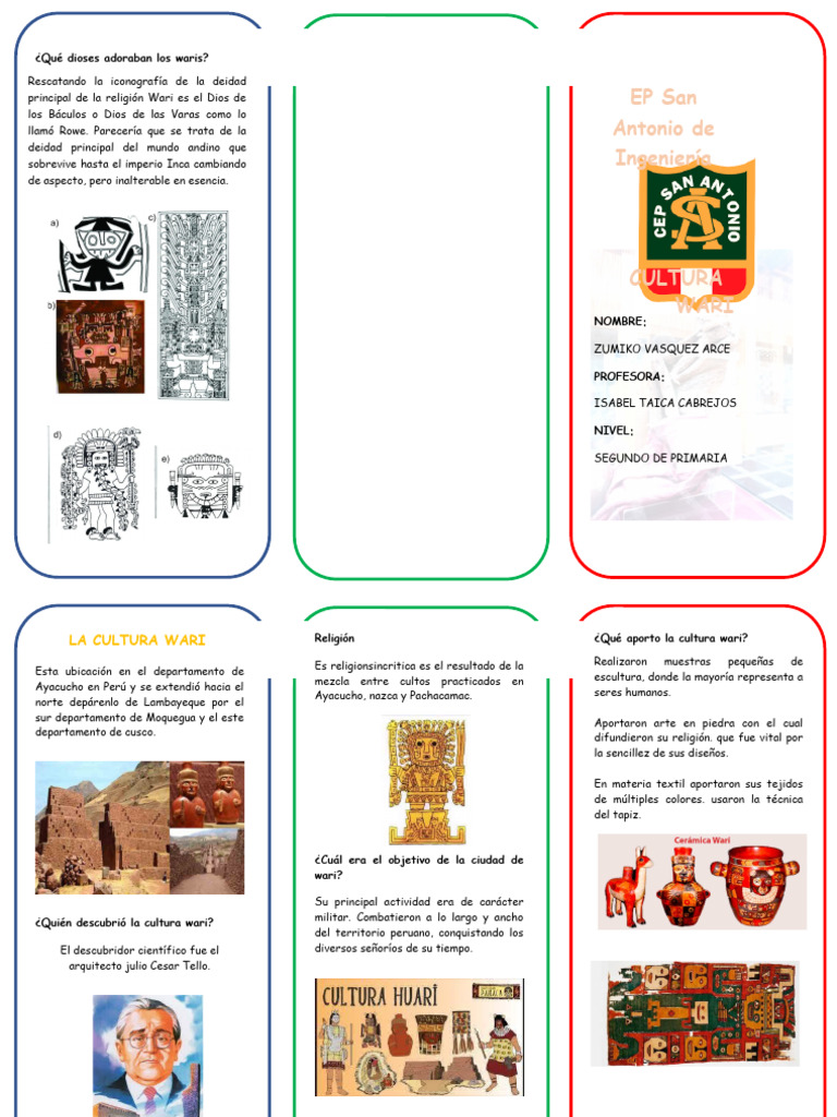 triptico wari | PDF