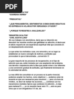 Siete Defectos de Carácter en AA | PDF | alcoholicos anonimos | Lujuria