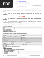 BJMP Applicants Personal Profile Form | PDF | Computer File | Information