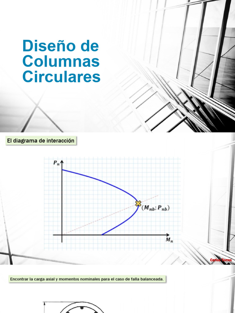 7) Diseño de Columnas Circulares | PDF