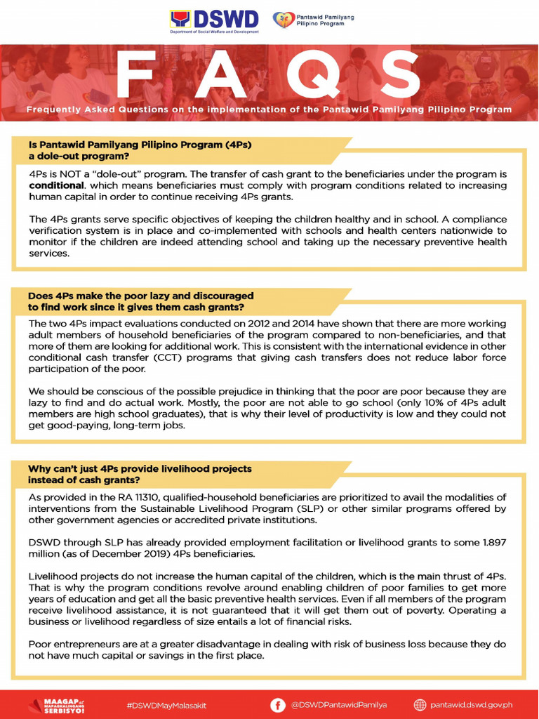 FAQs Fact Sheet | PDF