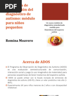 Modelo de Informe ADOS2 | PDF | Espectro autista | Evaluación