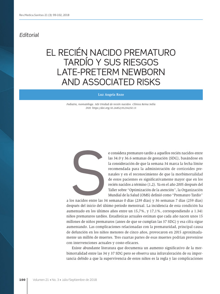 345-Texto Del Artículo-608-1-10-20210504 | PDF | Apnea | Parto prematuro