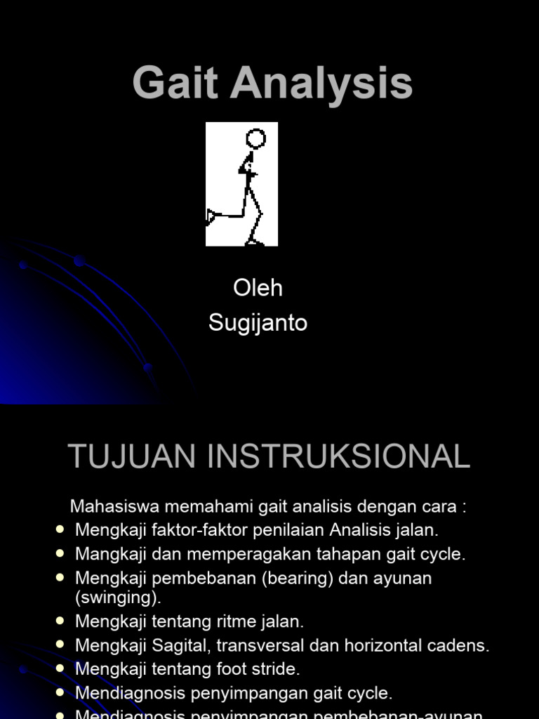 Comprehensive Gait Analysis Guide | PDF | Foreign Language Studies