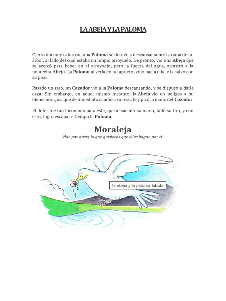 Fabulas de Rafael Pombo | PDF