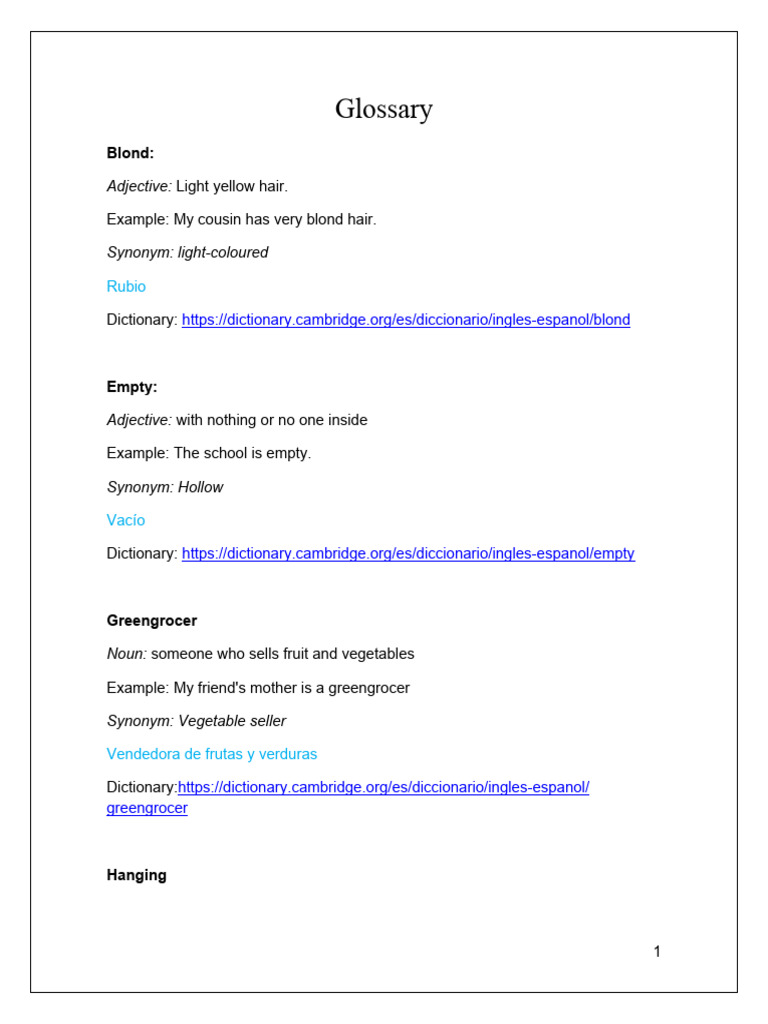 Glosary 3 GGD | PDF
