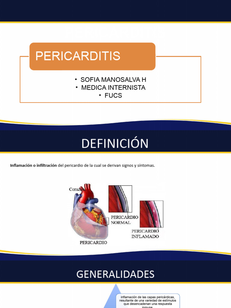 Pericarditis | PDF | Causas de la muerte | Epidemiología