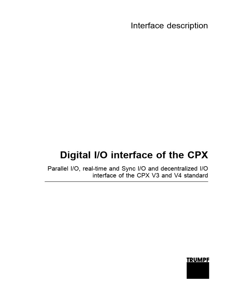 18 22 91 A2 BA02 - Interfaces | PDF | Input/Output | Power Supply