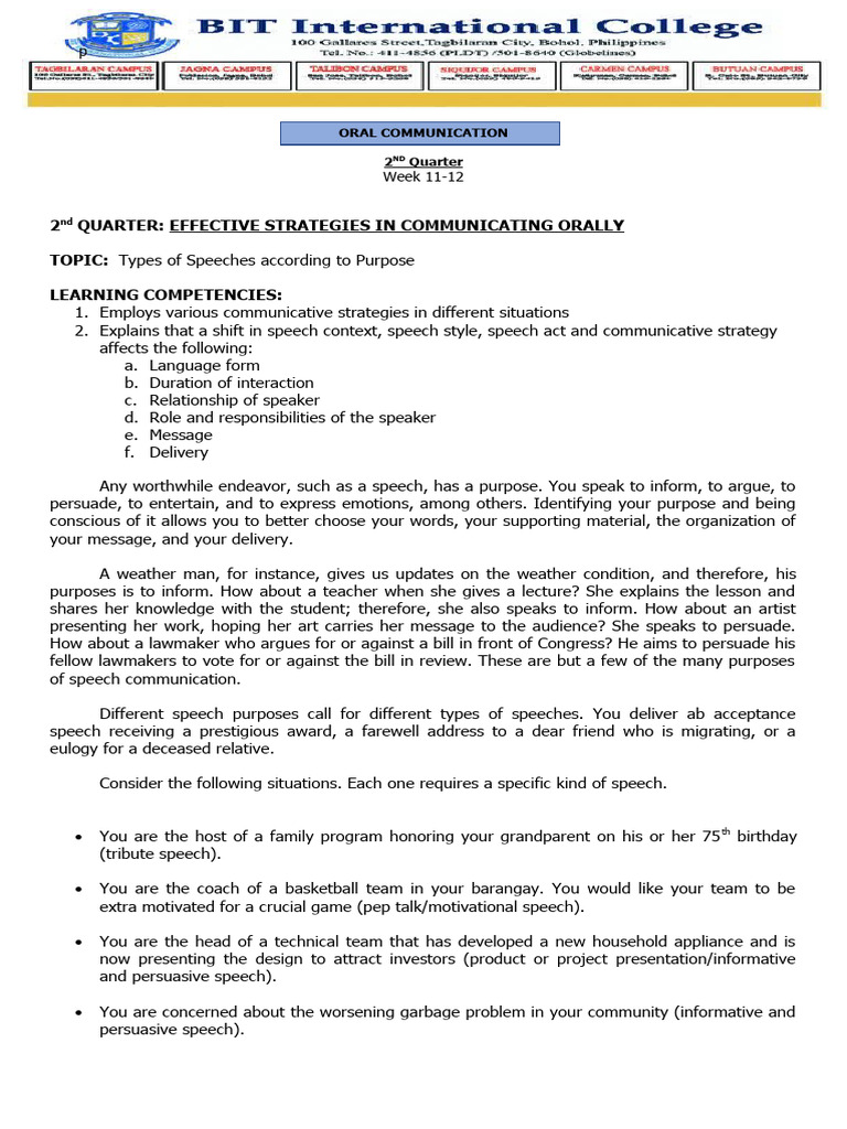 Week 11 12 Pdf Persuasion Speech