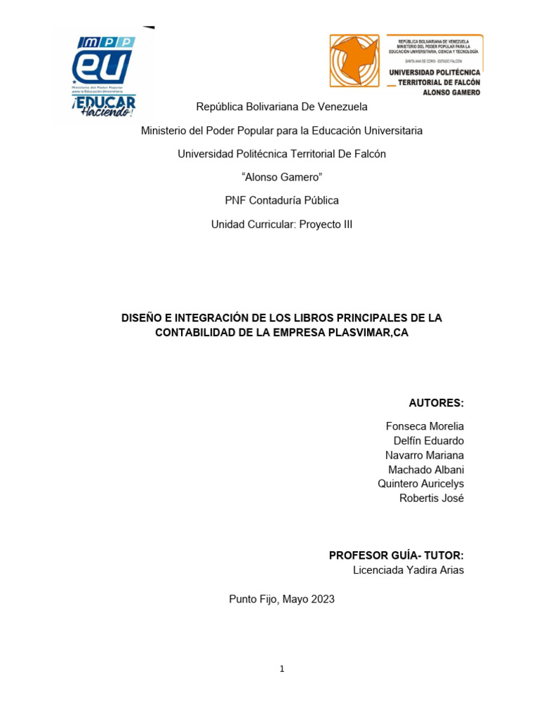 Proyecto III | Descargar gratis PDF | Business | Contabilidad Proyecto III | Descargar gratis PDF | Business | Contabilidad