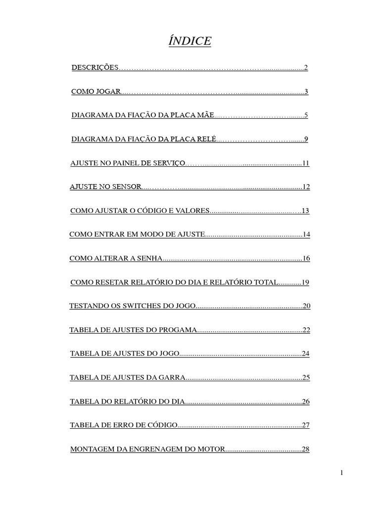 Manual de Instruções Extra Play Atual | PDF