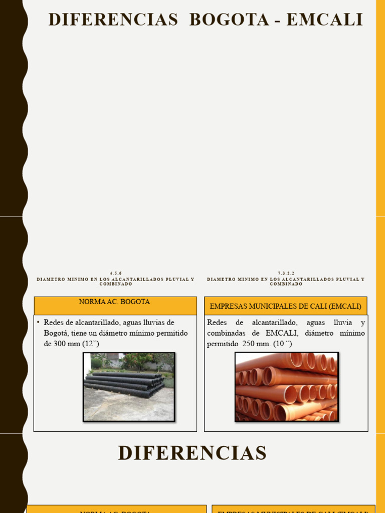 DIFERENCIAS BOGOTA - EMCALI exposicion modificado 55555555555555555555555555555 | PDF ...
