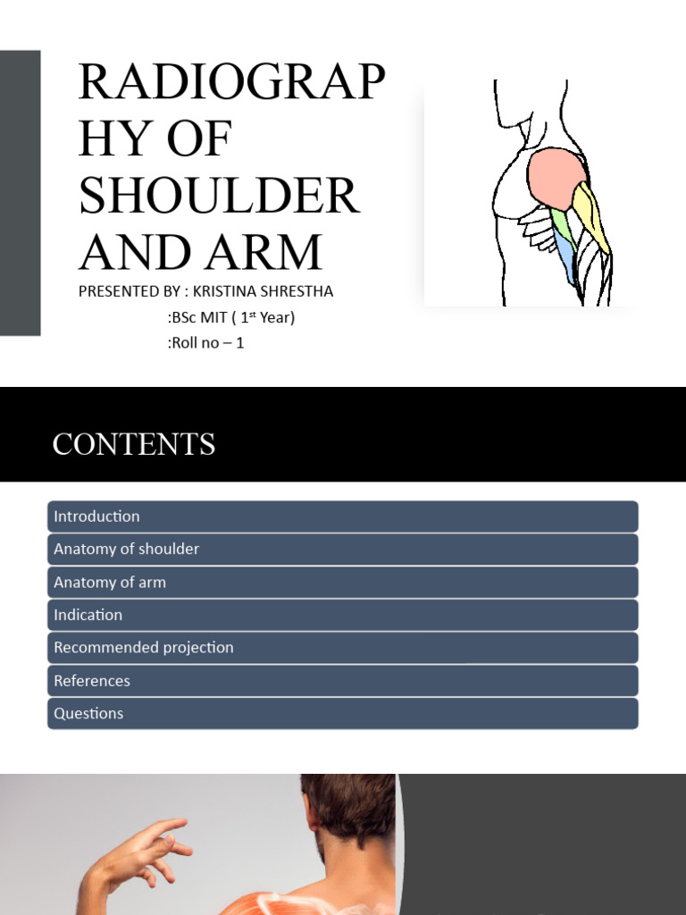 Radiography of Shoulder and Arm | PDF | Anatomical Terms Of Motion | Elbow