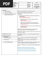 List of Als Modules 2021 | PDF | Nature