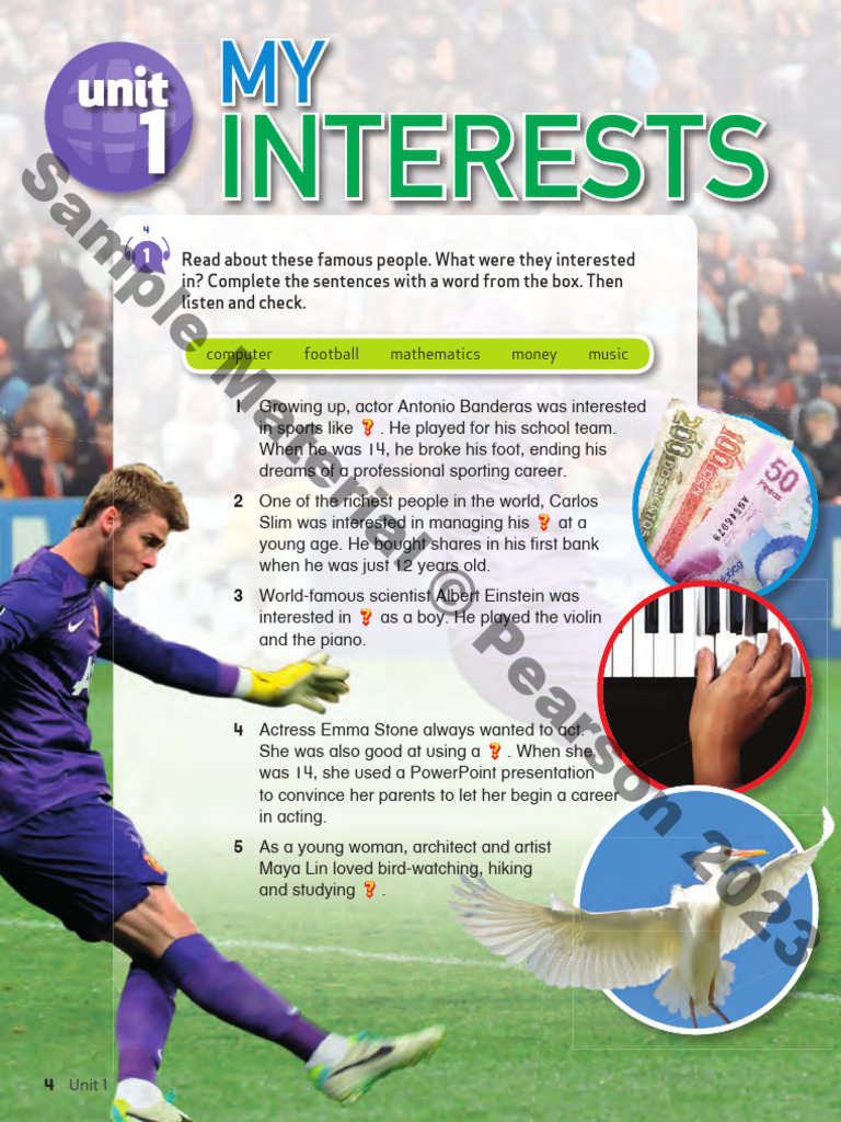 Big English Plus L5 U1 - Pupil's Book | PDF | Lateralization Of Brain Function