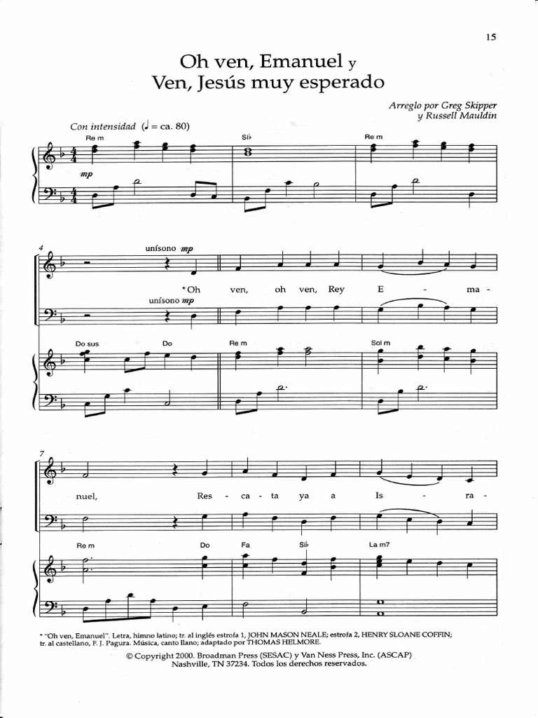 Oh Ven EMANUEL PDF | PDF