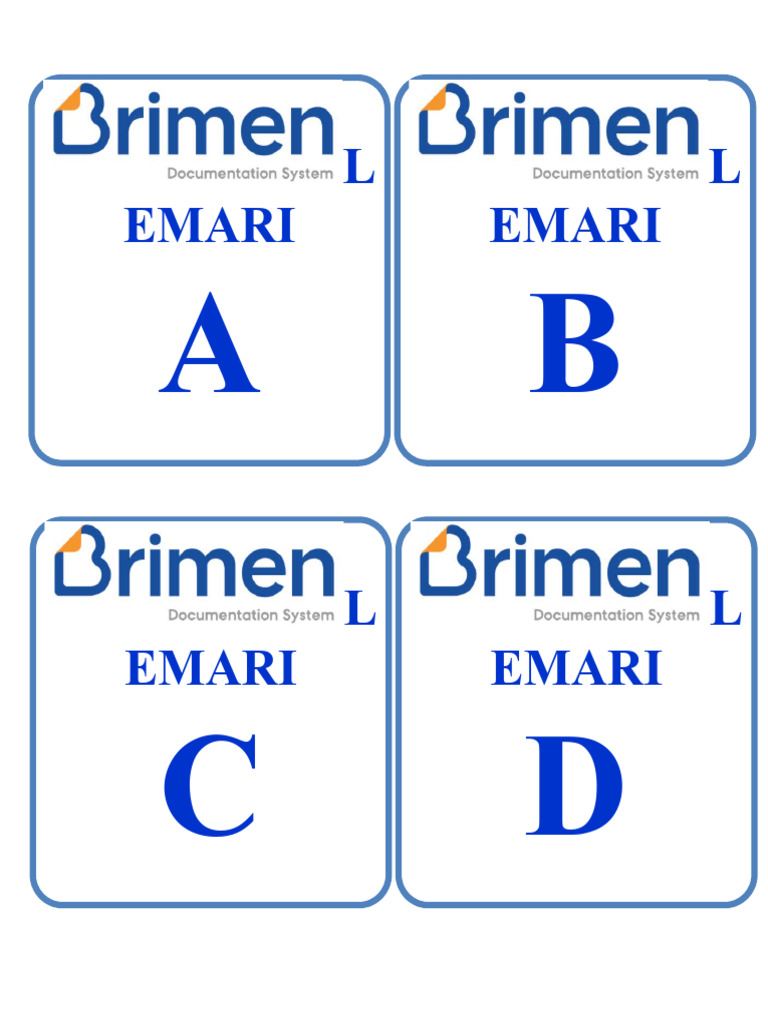 Cover Labeling Brimen Baru | PDF