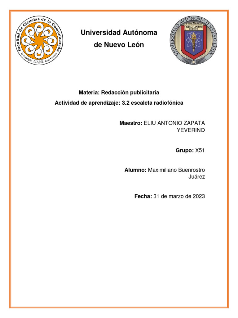 3.2 X51 Maximiliano Buenrostro Juárez | PDF | Ciencias sociales