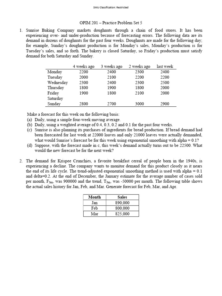 Practice Problem Set 5 Pdf