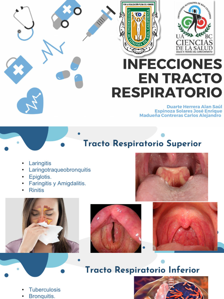 Infecciones en Tracto Respiratorio | PDF
