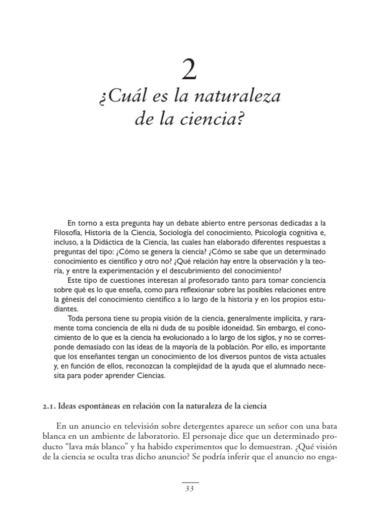 Cap 2 y 3.neus Sanmarti Pag33-76 | PDF | Teoría | Método científico