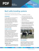 Mating Systems in Animal Breeding | PDF | Inbreeding | Breeding