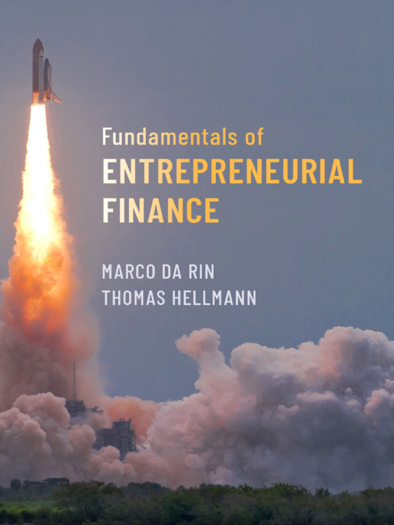 Fundamentals of Entrepreneurial Finance 2019 | PDF | Entrepreneurship ...