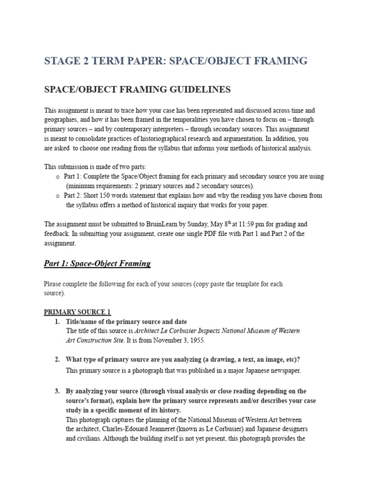 Space - Object Framing | PDF | Empire Of Japan | Primary Sources