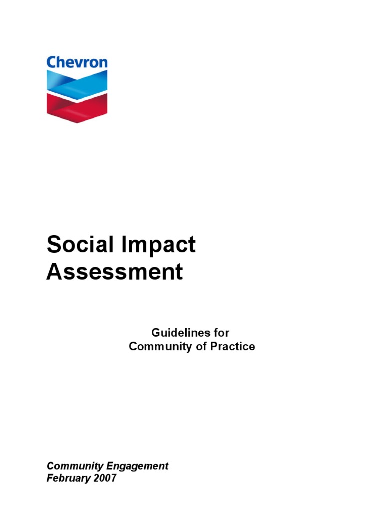 CEIP - Social Impact Assessment | PDF | Environmental Impact Assessment ...