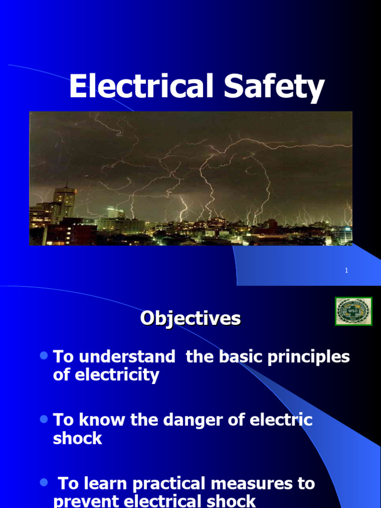 Electrical Safety & Injury Prevention | PDF