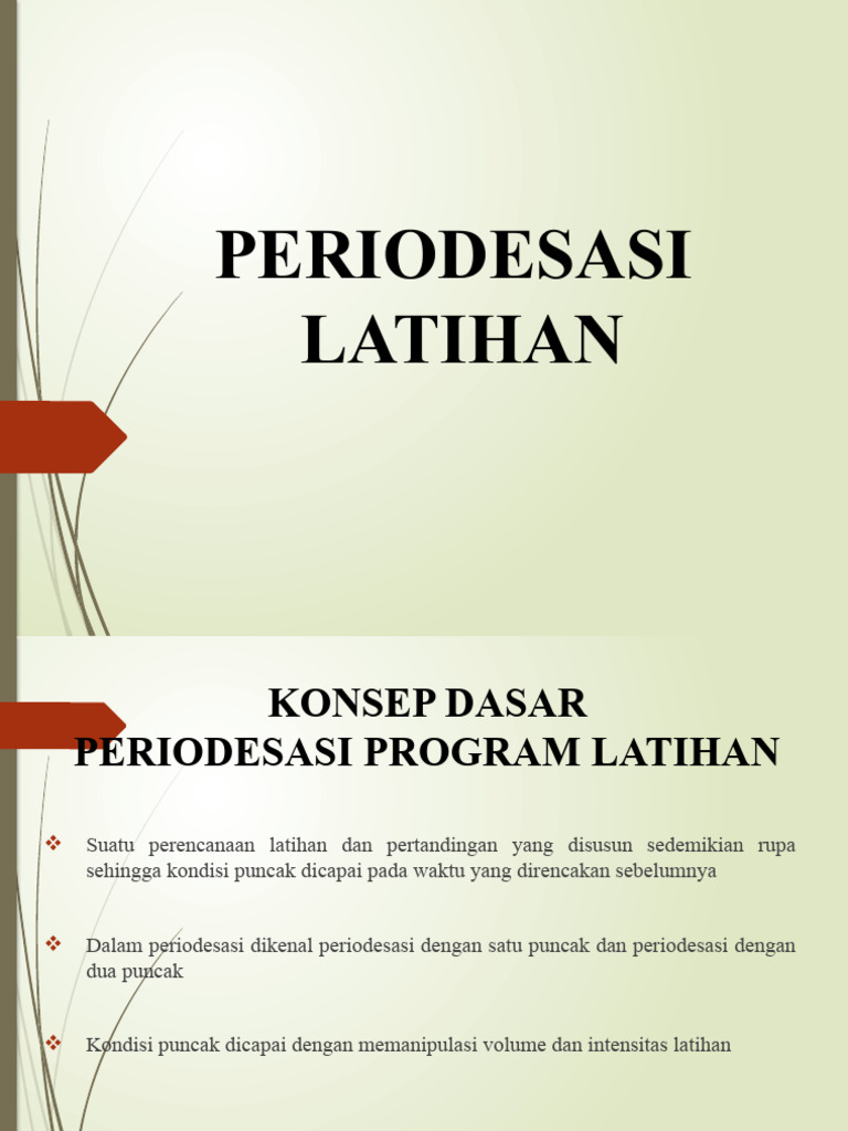 Periodesasi Latihan | PDF