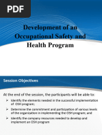 Osh Programming | PDF | Occupational Safety And Health | Health Care