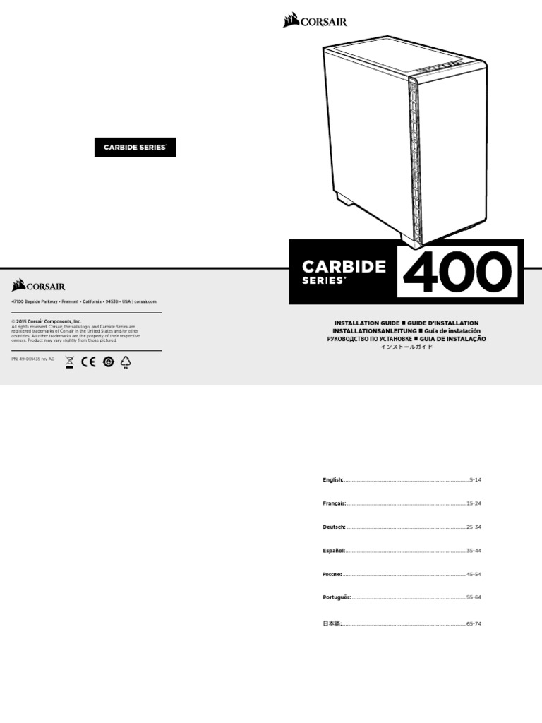 CARBIDE_400C_400Q_InstallGuide | PDF