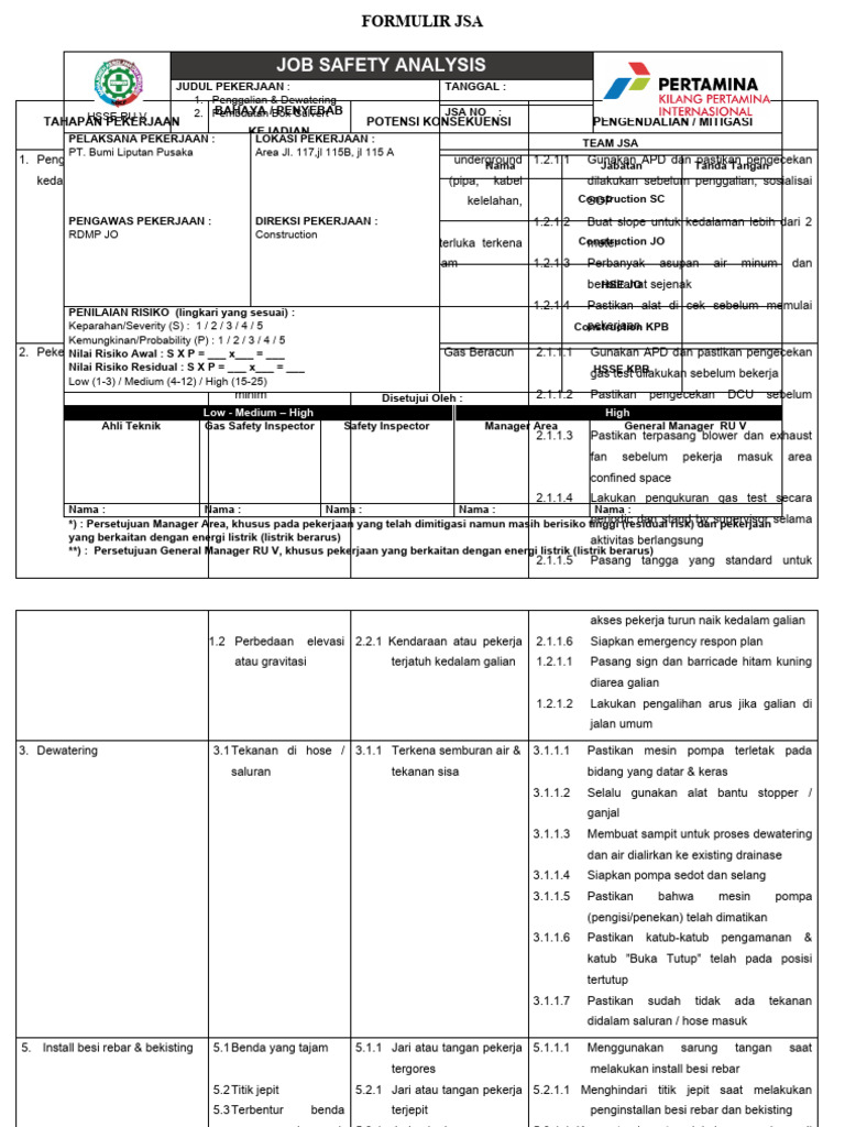JSA Box Culvert | PDF