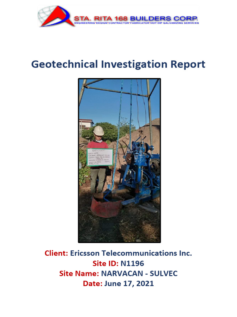 Enp n1196 Narvacan - Sulvec | PDF | Geotechnical Engineering | Applied ...