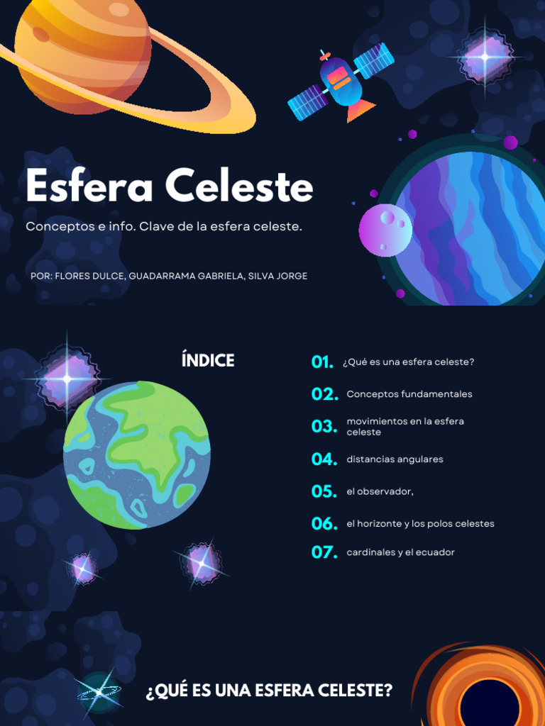 Esfera Celeste | PDF | Latitud | Tierra
