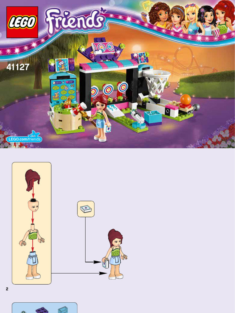 Lego Set 41127 Friends Amusement Park Arcade | PDF