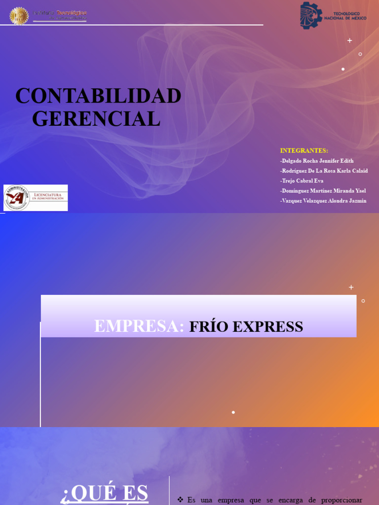 Frio Express Contabilidad | PDF | Contabilidad | Business