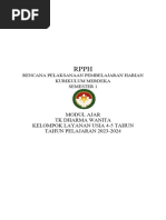 Contoh RPP Paud Merdeka Belajara | PDF