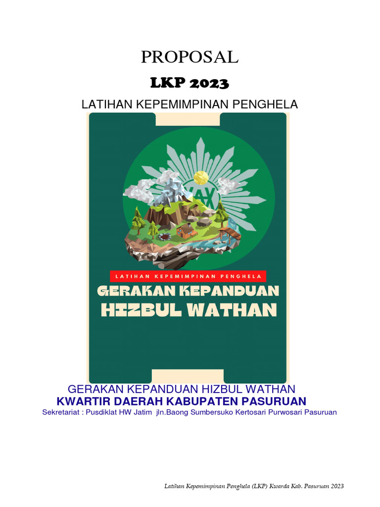 Proposal LKP III 2023. | PDF