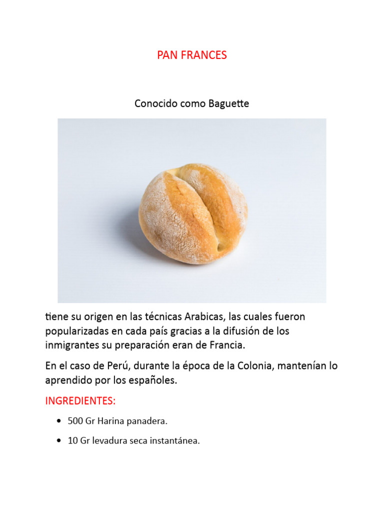Pan Frances | PDF