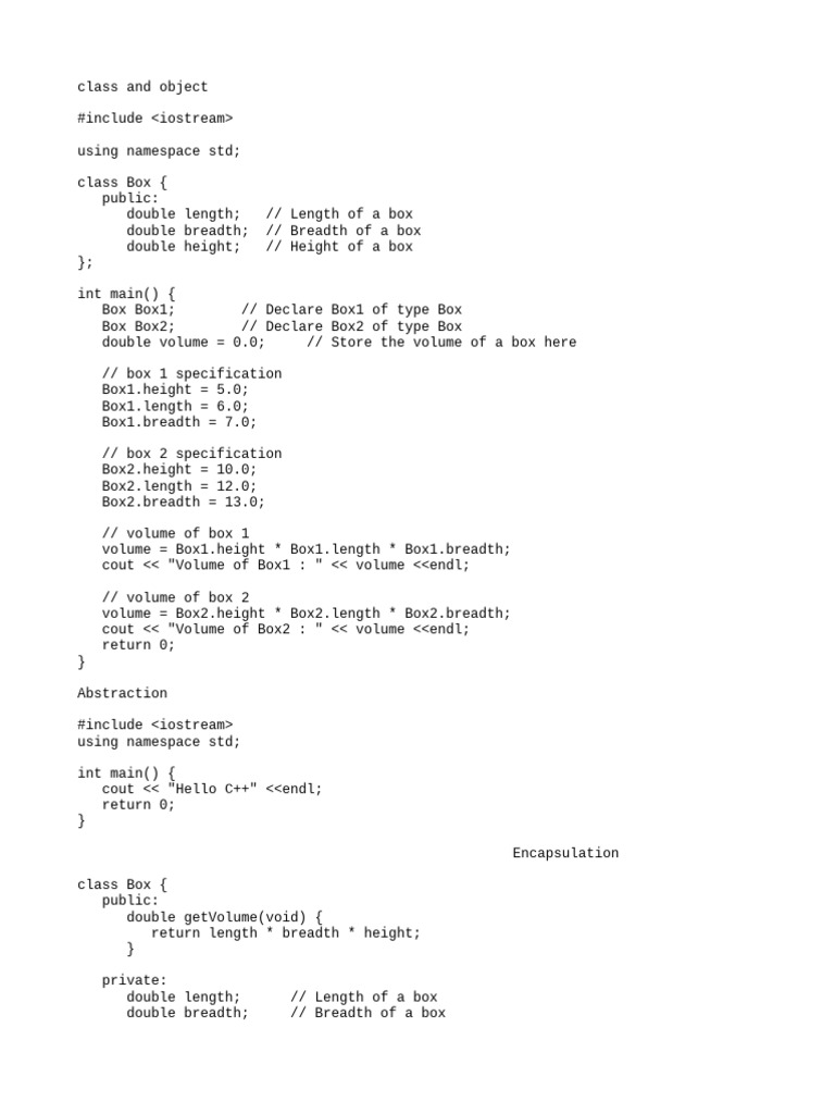 OOPS Programs | PDF OOPS Programs | PDF