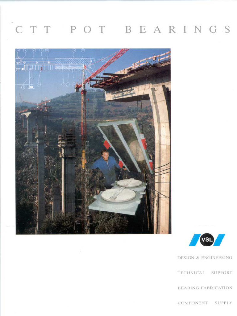 CTT Pot Bearings | PDF | Bearing (Mechanical) | Strength Of Materials