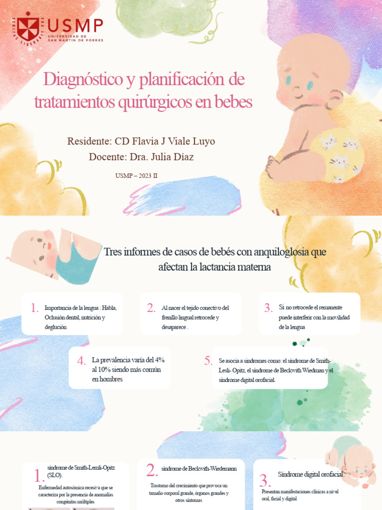 Anquiloglosia y lactancia en bebés | PDF | Amamantamiento | Pecho