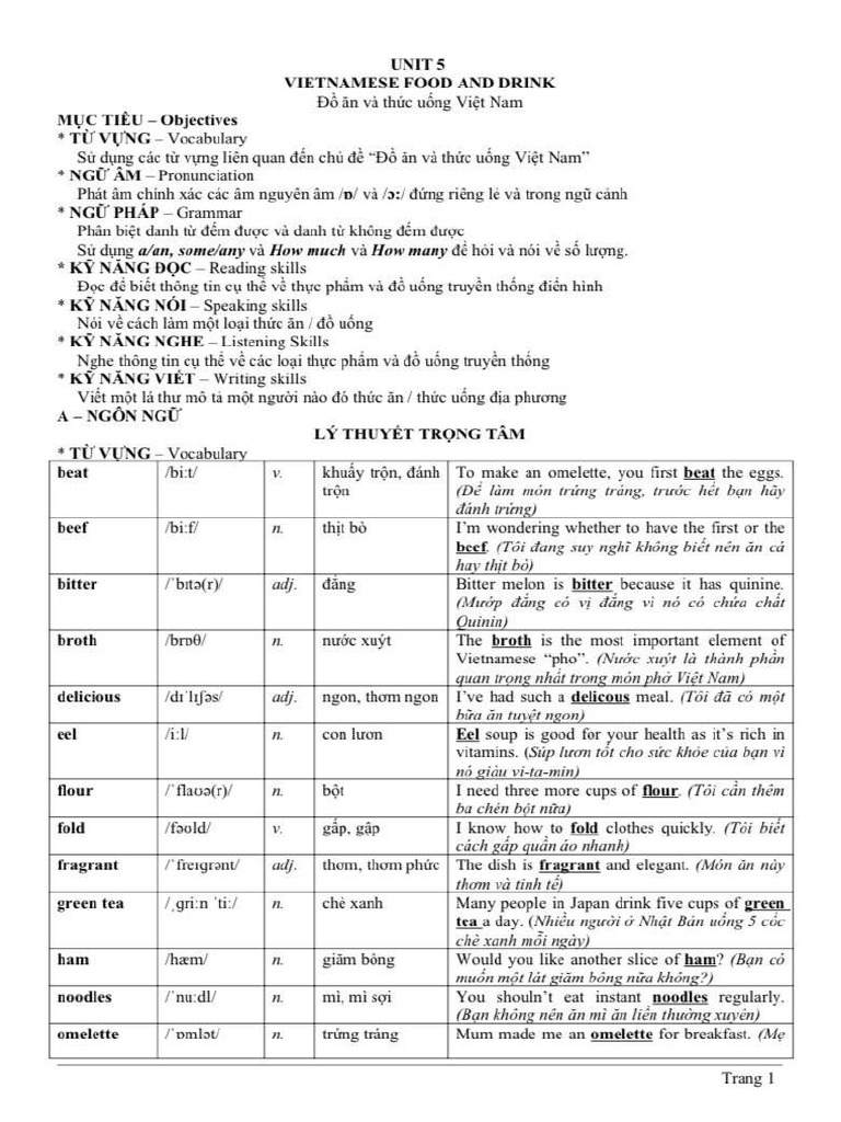 Grade 7 Unit 5 | PDF