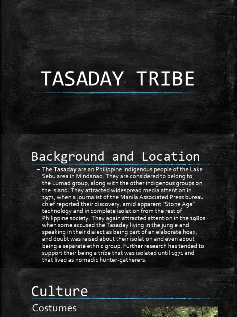 Tasaday Fourth Tribe | PDF