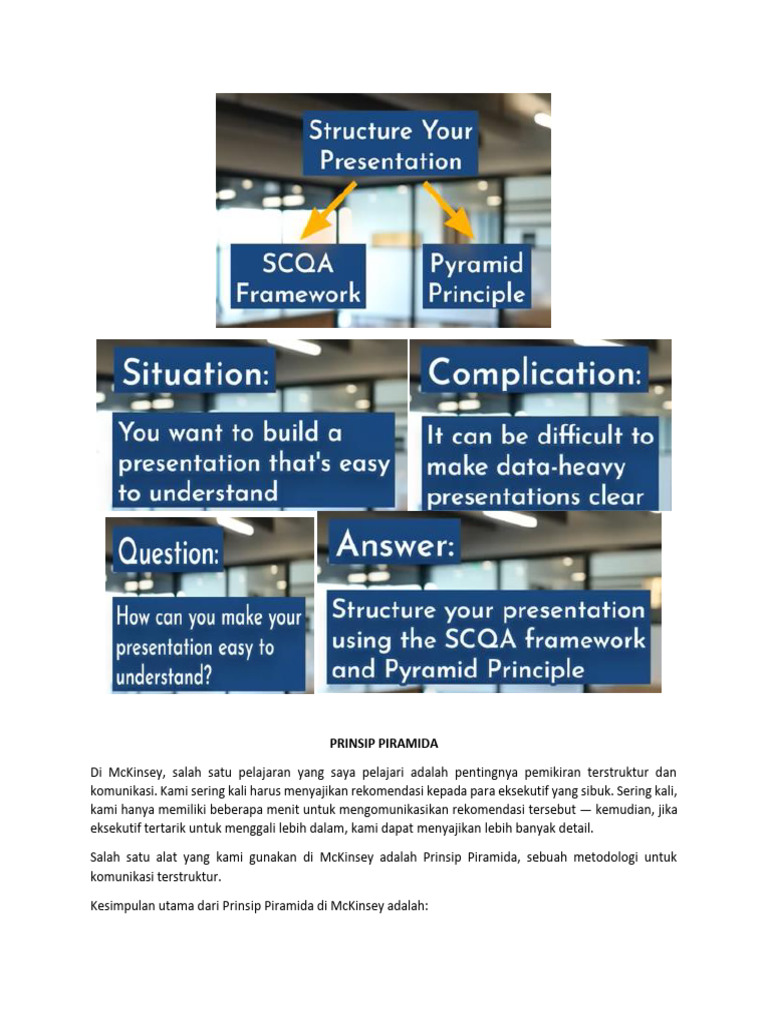 Materi Prinsip Piramida | PDF